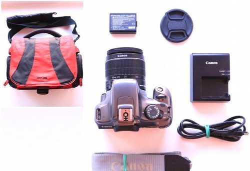 Фотоаппарат Canon 1100d (пробег 8900) + зум+ сумка