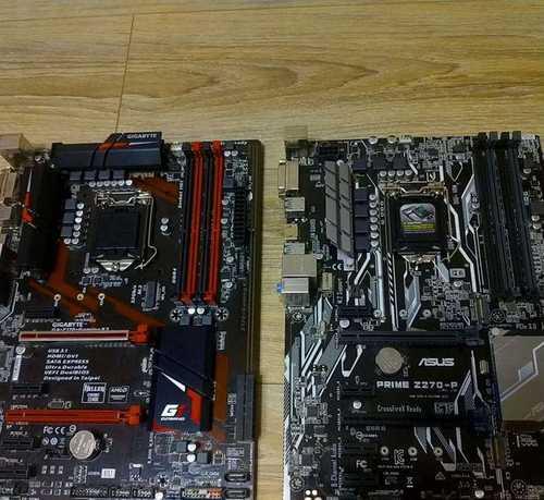 Материнские платы LGA1151 Z170, Z270 +Core i5-6500