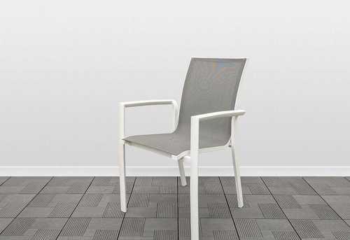 Кресло текстилен Сабина белый цвет