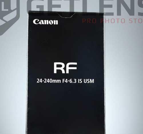 Canon RF 24-240mm F4-6.3 IS USM