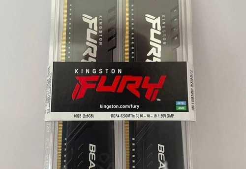 Модуль памяти Kingston fury KF432C16BBK2/16-SP