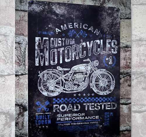 Декор на стену American Custom Motorcycles