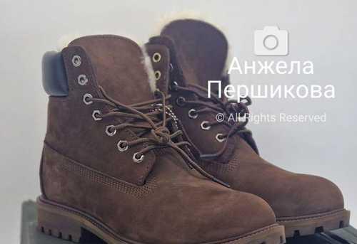 Ботинки Зимние Timberland 6 Inch Boots Brown