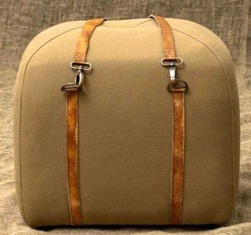 Пуф travel bag, linen fabric