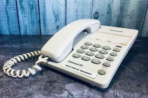Телефон проводной Panasonic KX-TS2362RU белый