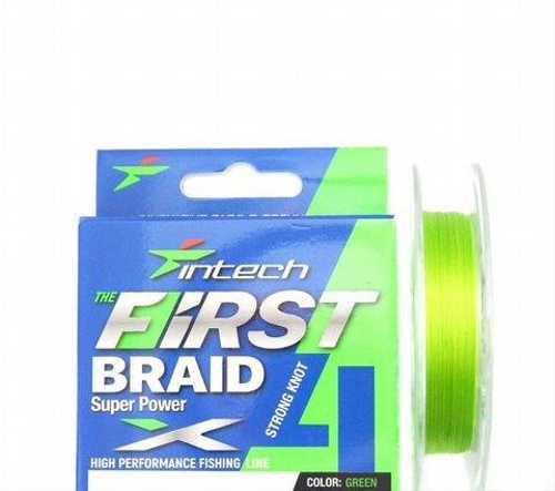 Шнур плетеный Intech First Braid X4 100m в ассторт