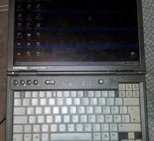 Ретро ноутбук Compaq Armada E500