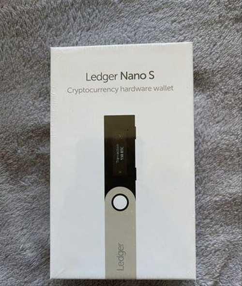 Леджер Nano S. Крипто кошелек. Оригинал, новый