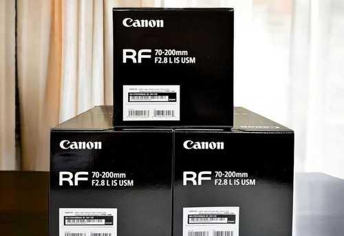 Canon RF 70 200mm F2.8 L IS USM новый