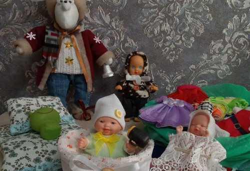 Куклы, пупсы игрушки цена за все