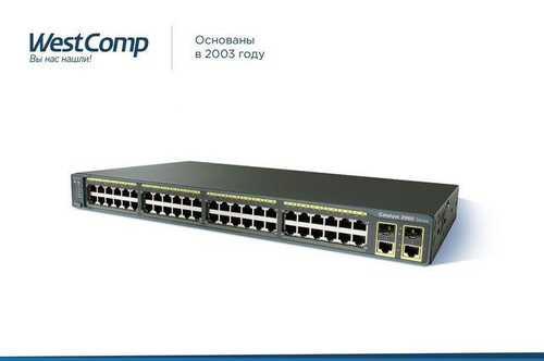 Коммутатор Cisco Catalyst WS-C2960-48PST-L