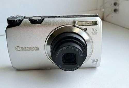 Фотоаппарат Canon PowerShot a3300 is
