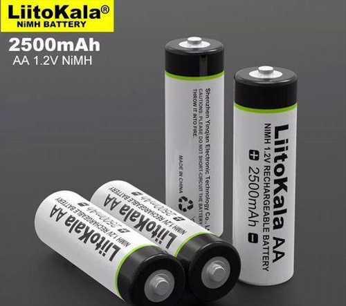 Аккумулятор Liitokala AA 1.2V 2500mAh