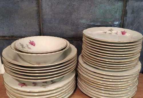 Набор столовых тарелок Япония tono china