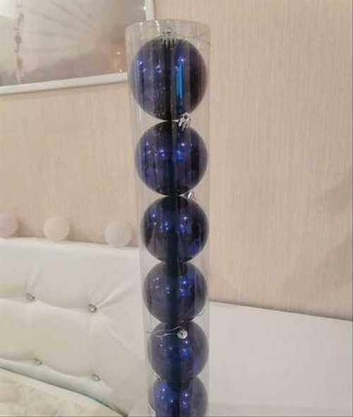 Новый набор ёлочных шаров 8 см