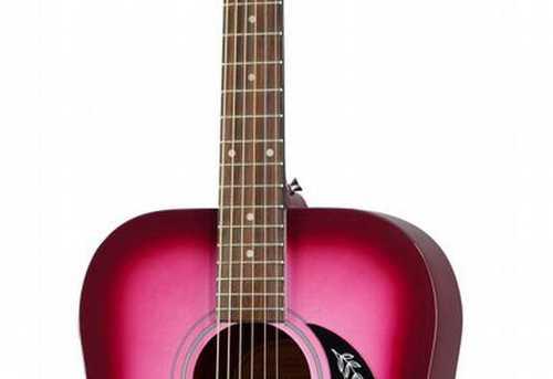 Акустическая гитара Epiphone Starling Hot Pink Pea