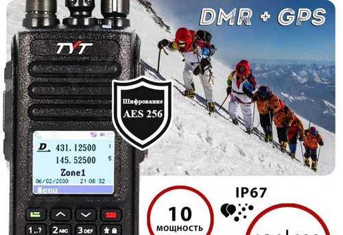 Цифровая рация TYT MD-UV390 10Вт DMR AES256 + GPS