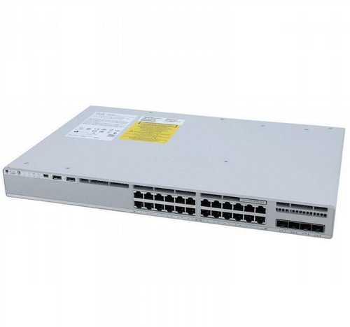 Коммутатор cisco Catalyst 9200L 24-port full PoE , 4x10Gb uplink, PS 1x600W, Network Essentials, PoE