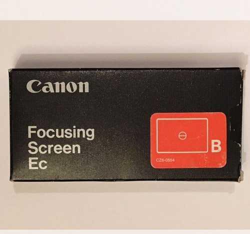 Focusing Screen Ec-B Canon