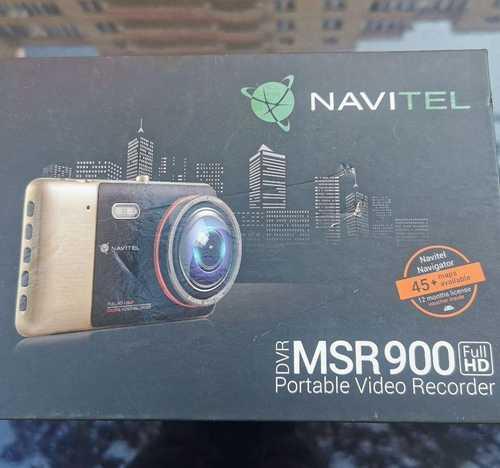 Видеорегистратор Navitel MSR900 DVR черный