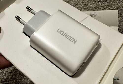 Зарядный блок Ugreen USB-C 2 штуки