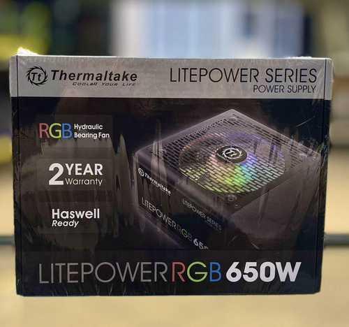 Блок питания Thermaltake Litepower RGB 650W