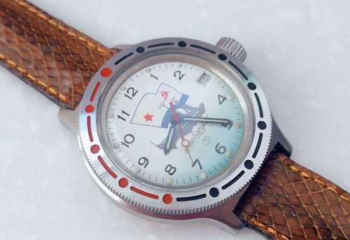Часы мужские Командирские Альбатрос СССР мех 1989