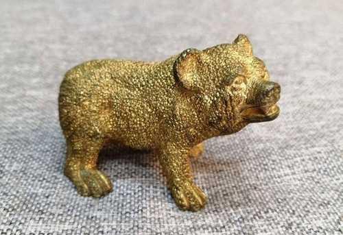 Статуэтка бронза Медведь