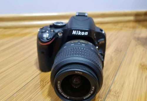 Фотоаппарат Nikon D5100 + объектив Nikon 55-200mm