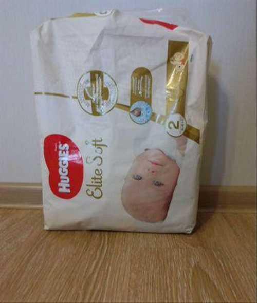 Подгузники huggies elite soft 2