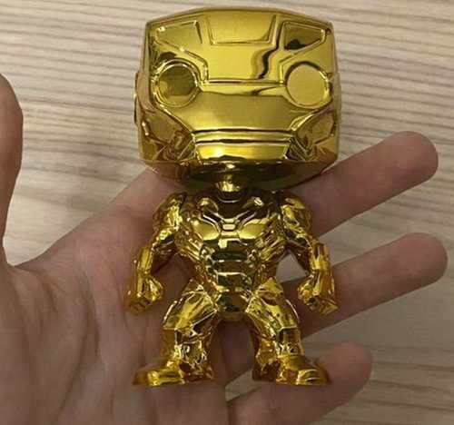 Золотой Железный Человек фигурка Funko Pop Marvel