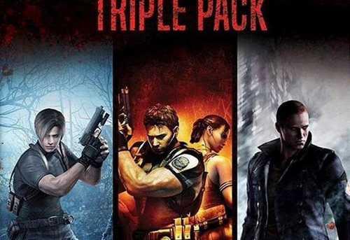 Resident Evil Triple Pack (английская версия) (Nin