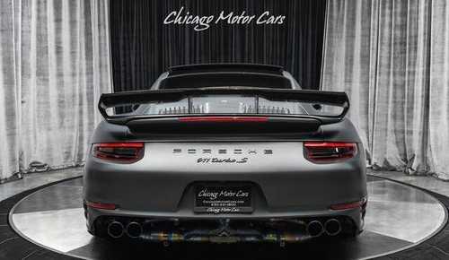 Карбоновый Спойлер для Porsche 911 991 Turbo S