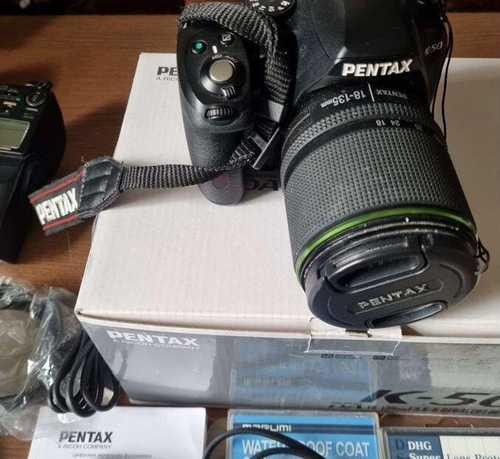 Зеркальный фотоаппарат pentax k50