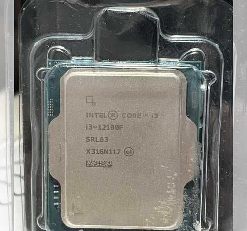 Процессор intel core i3 12100f