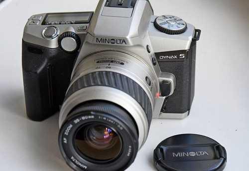 Minolta Dynax 5 с объективом Minolta AF 35-80