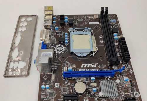 Материнская плата MSI h81m-p33 (1150)