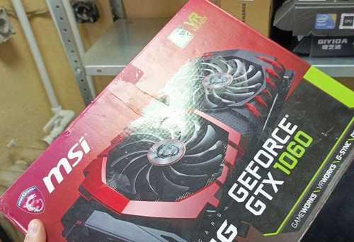 Видеокарта gtx 1060 6gb MSI Gaming