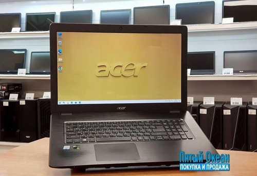 Игровой ноутбук Acer 17, Core i5 7200U, DDR4, GTX