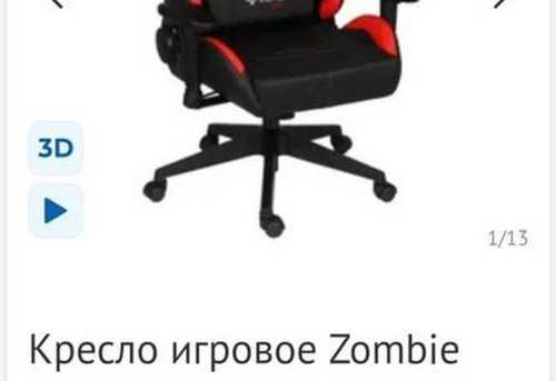 Кресло игровое Zombie viking 5 aero красный