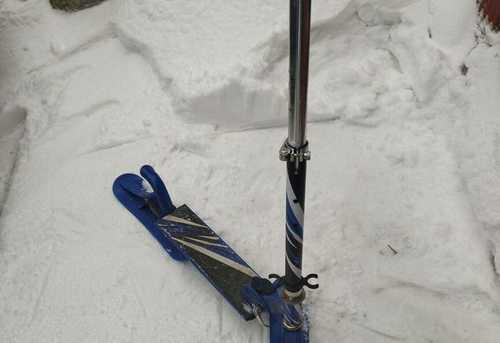 Самокат на лыжах