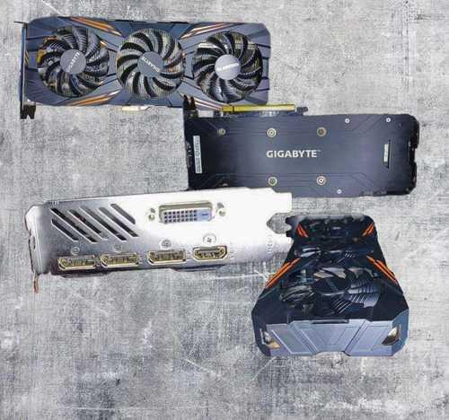 Видеокарта GTX 1070 8gb Gigabyte