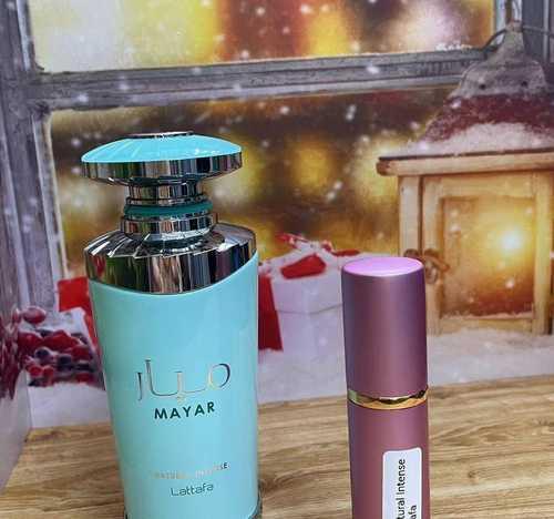 Mayar Natural intense Lattafa, отливант 10 мл