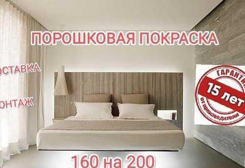 Парящая кровать металлокаркас 160 на 200