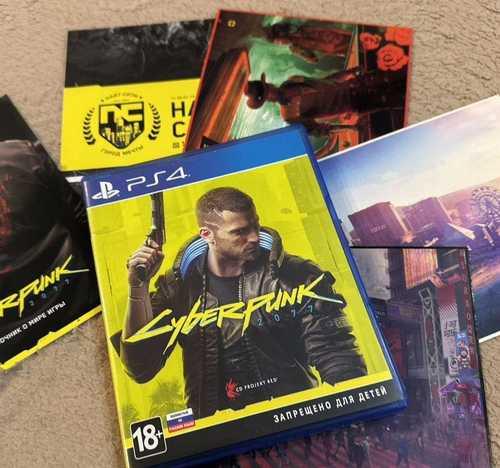 Cyberpunk 2077 ps4 диск