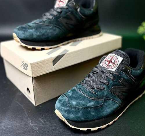 Кроссовки New Balance 574 Stone Island