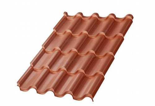 Металлочерепица Монтерроса-ML 0.5 Purman Argillite