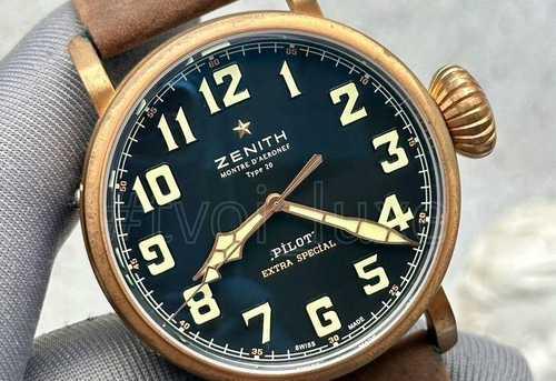 Часы Zenith pilot bronze