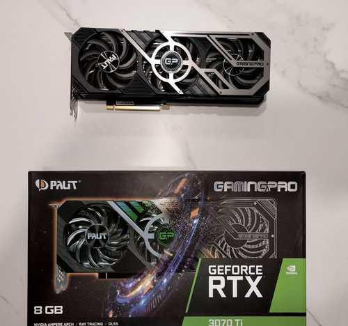 Видеокарта Palit Rtx 3070ti gamingpro 8G