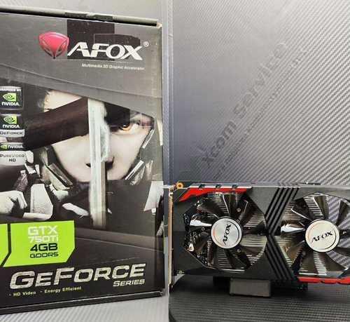 Видеокарта 4 GB GTX 750 TI afox